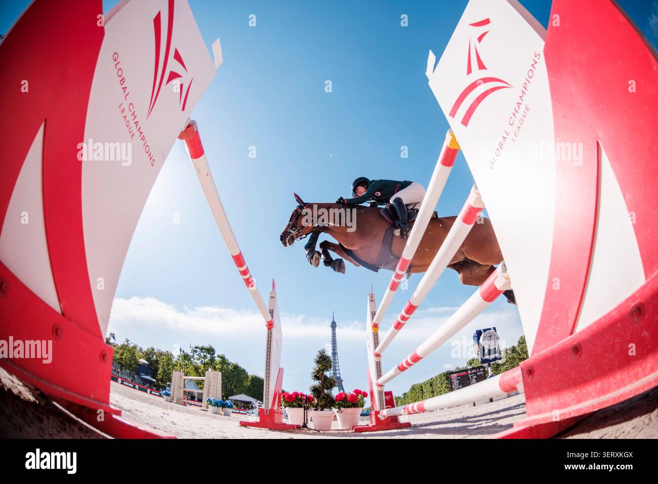 Zoe HANK CONTER, BEL, La Una during the Longines Paris Eiffel Jumping ...