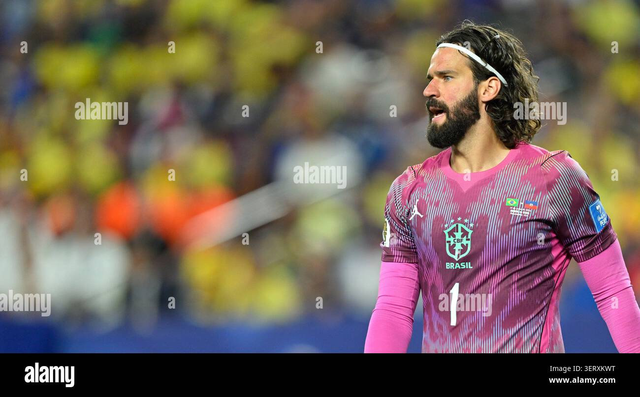 Goalkeeper Alisson Becker (Brazil) Philadelphia, June 19, 2026, Soccer ...