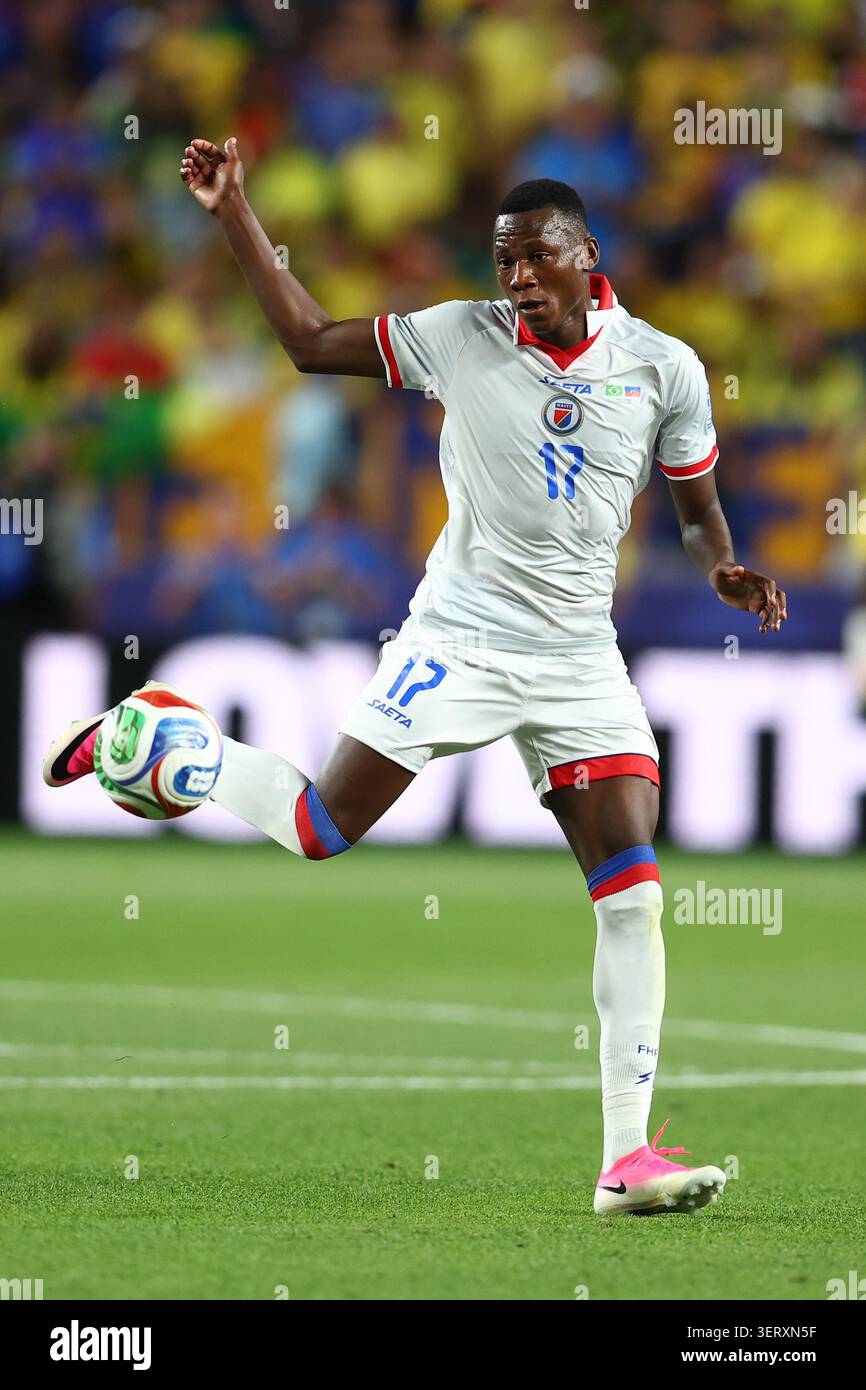 Philadelphia, USA, 19th June 2026. Danley Jean Jacques of Haiti during ...