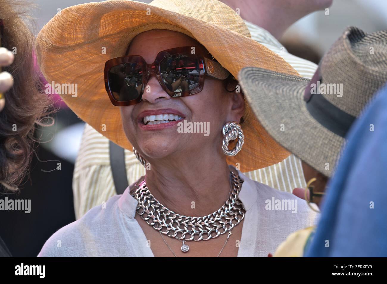 Debbie Allen attends 'Broadway Celebrates Juneteenth', in Times Square ...