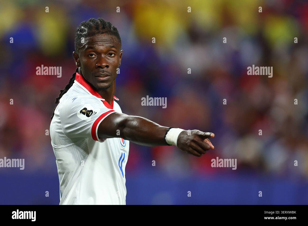 Philadelphia, USA, 19th June 2026. Ricardo Ade of Haiti during the ...
