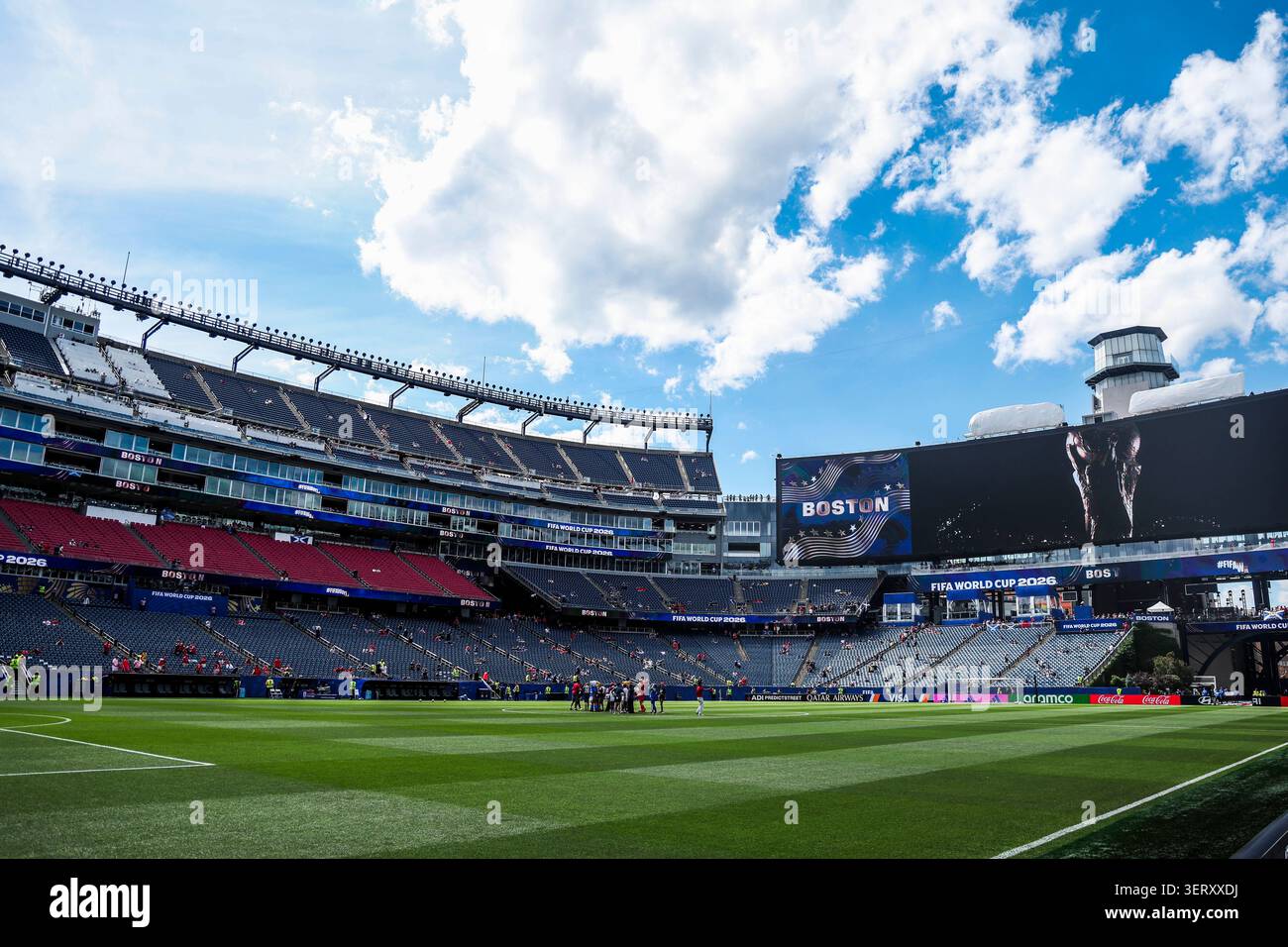 Illustration general view of Gilette Stadium prior the FIFA World Cup ...