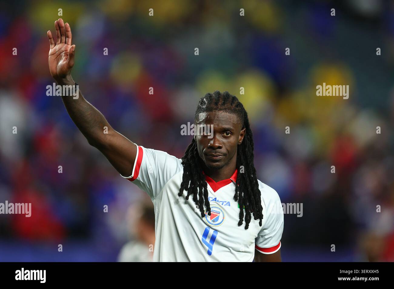 Philadelphia, USA, 19th June 2026. Ricardo Ade of Haiti during the ...