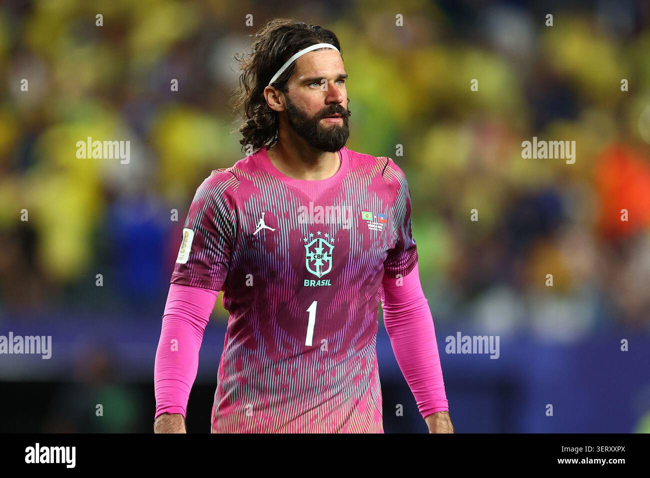Philadelphia, USA, 19th June 2026. Alisson Becker of Brazil during the ...