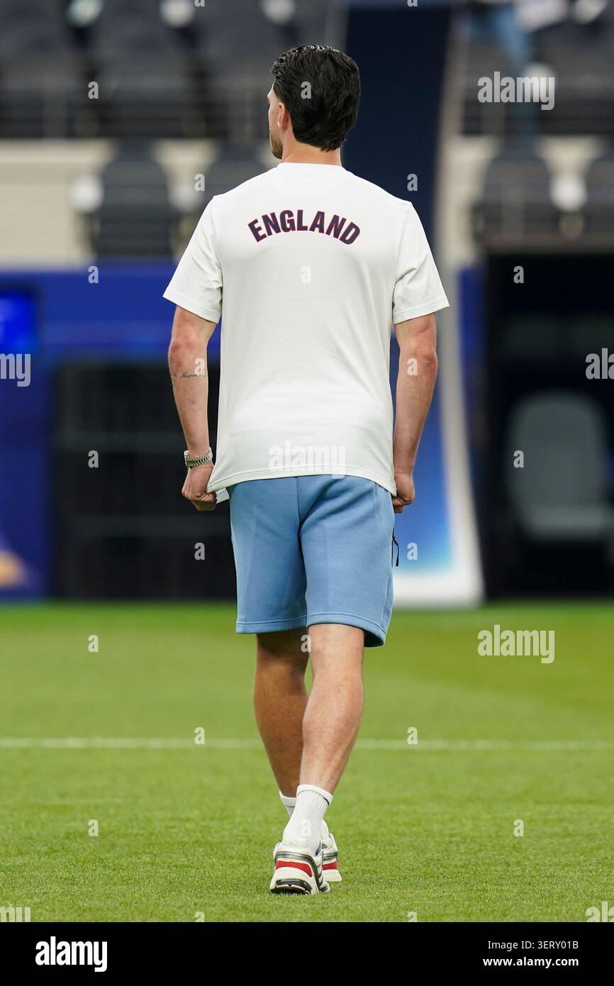 England midfielder Declan Rice (4) during the England v Croatia FIFA ...
