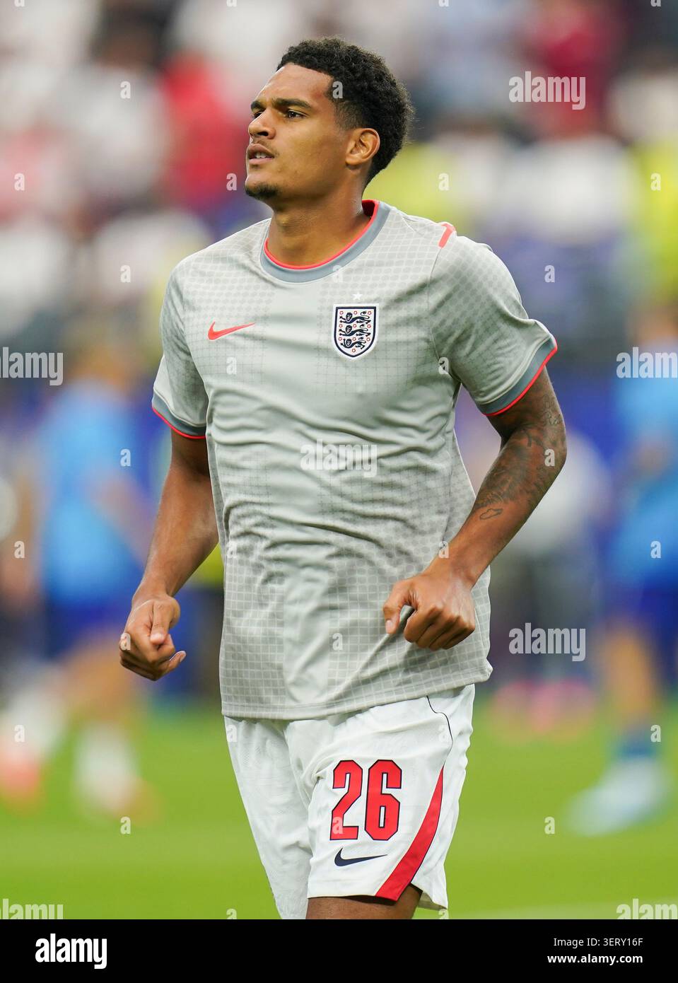 England defender Jarell Quansah (26) during the England v Croatia FIFA ...