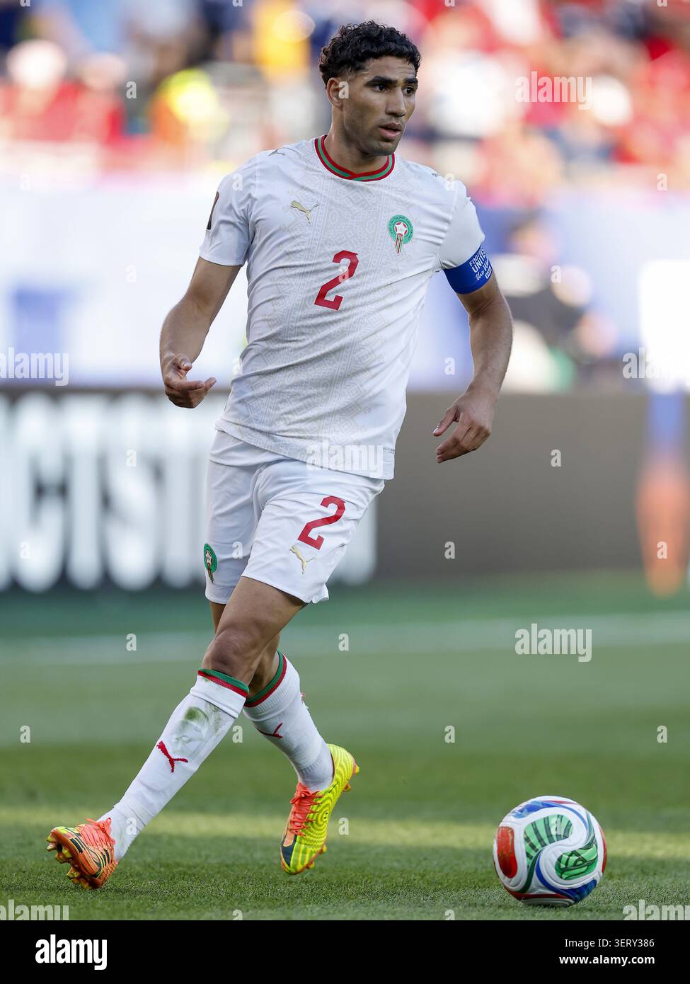 FOXBOROUGH - Achraf Hakimi of Morocco during the FIFA 2026 World Cup ...