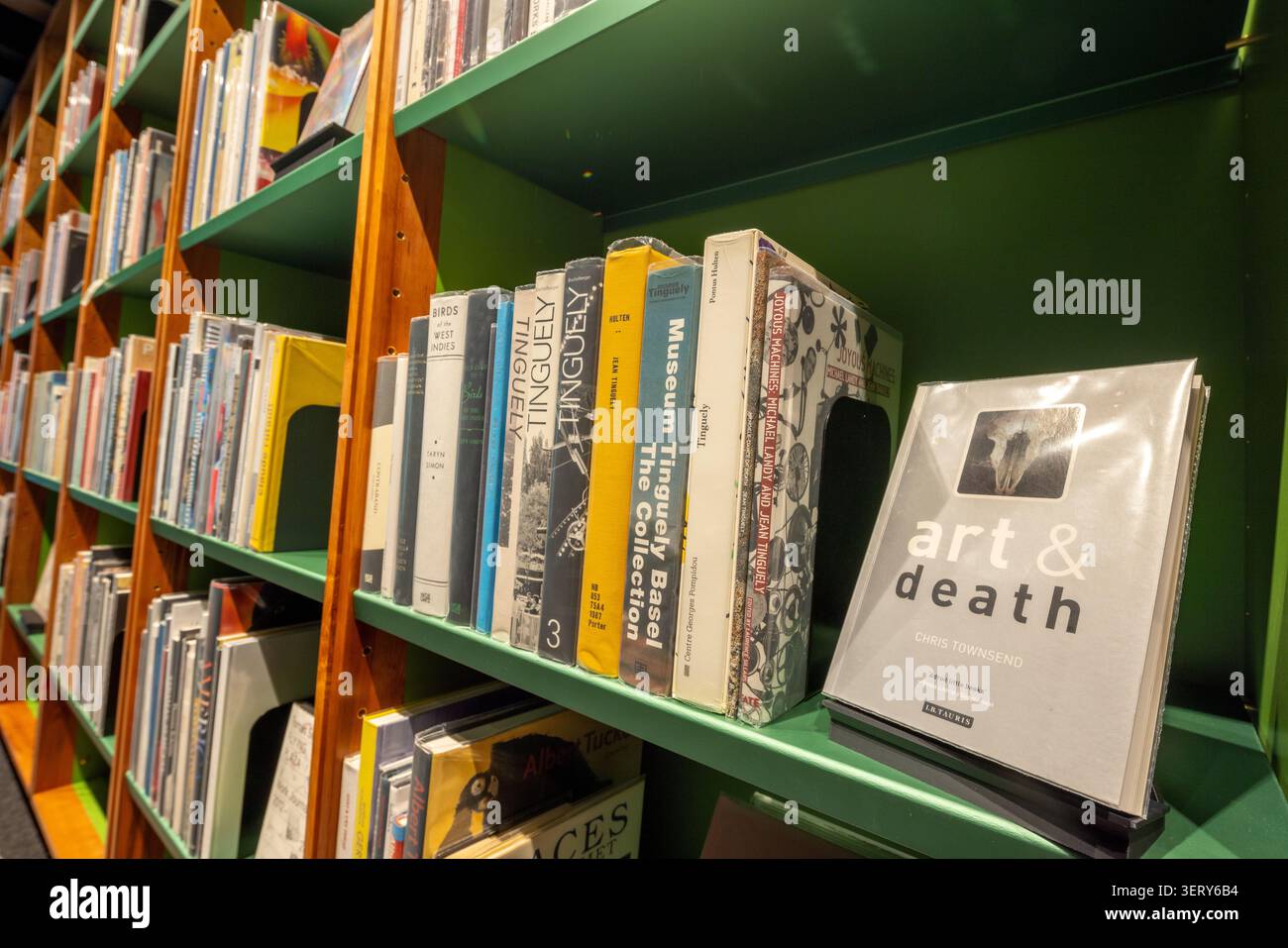 Interior view of Phrontisterion, a library housing David WalshÕs ...
