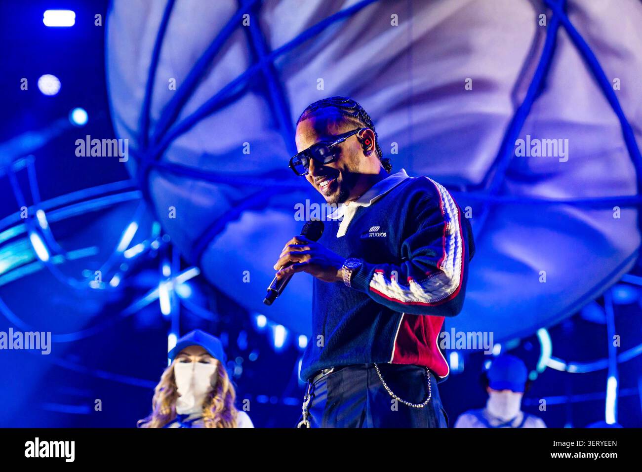 Ozuna concert at the start of the Starlite festival in Marbella, Friday ...