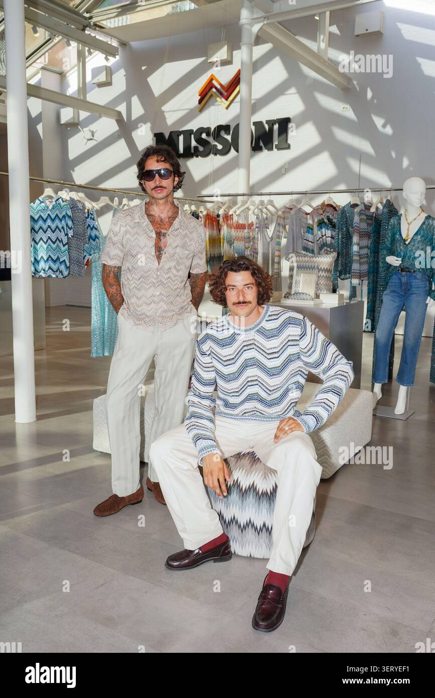 Gustavo Piers Milton , Giovanni Zattera Milan Fashion Week - Men S/S ...