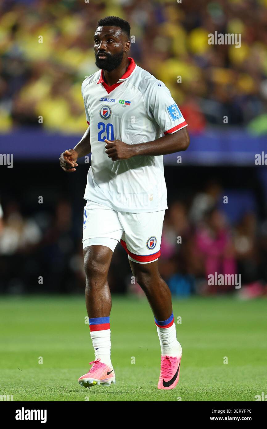 Philadelphia, USA, 19th June 2026. Frantzdy Pierrot of Haiti during the ...