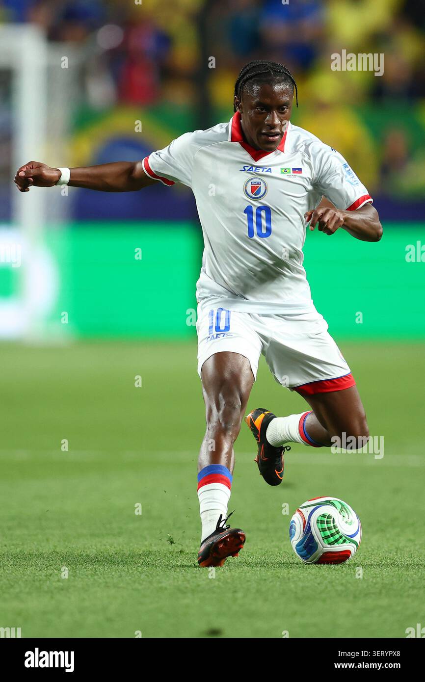 Philadelphia, USA, 19th June 2026. Jean-Ricner Bellegarde of Haiti ...
