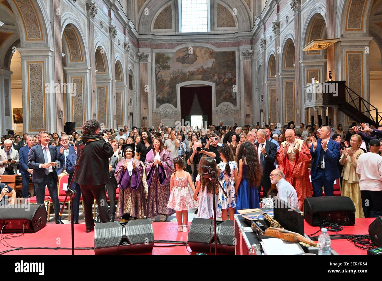 IPA85865020 - Naples. L'Orientale University Awards an Honorary Degree ...