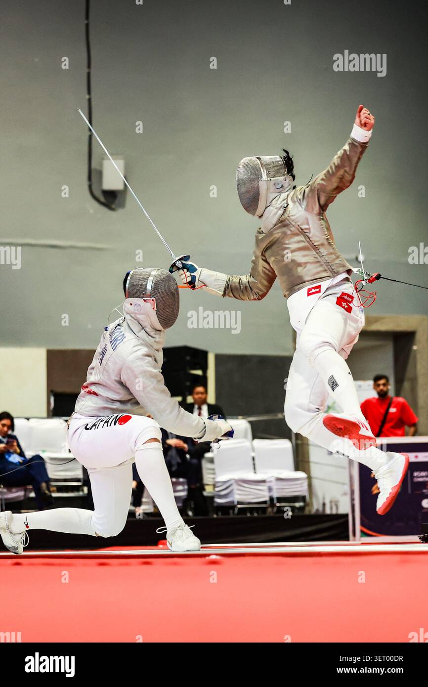Tsumori Shido (Japan) vs. Chan Lok Hei Royce (Hong Kong) during Asian ...