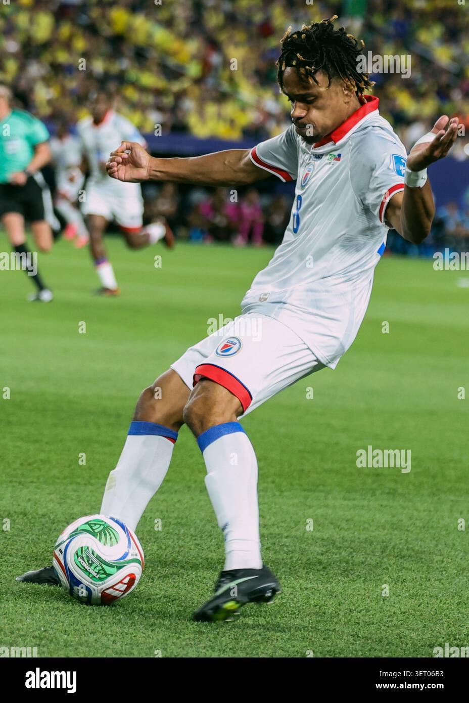 Martin Yves Expérience of Haiti seen in action during the FIFA World ...