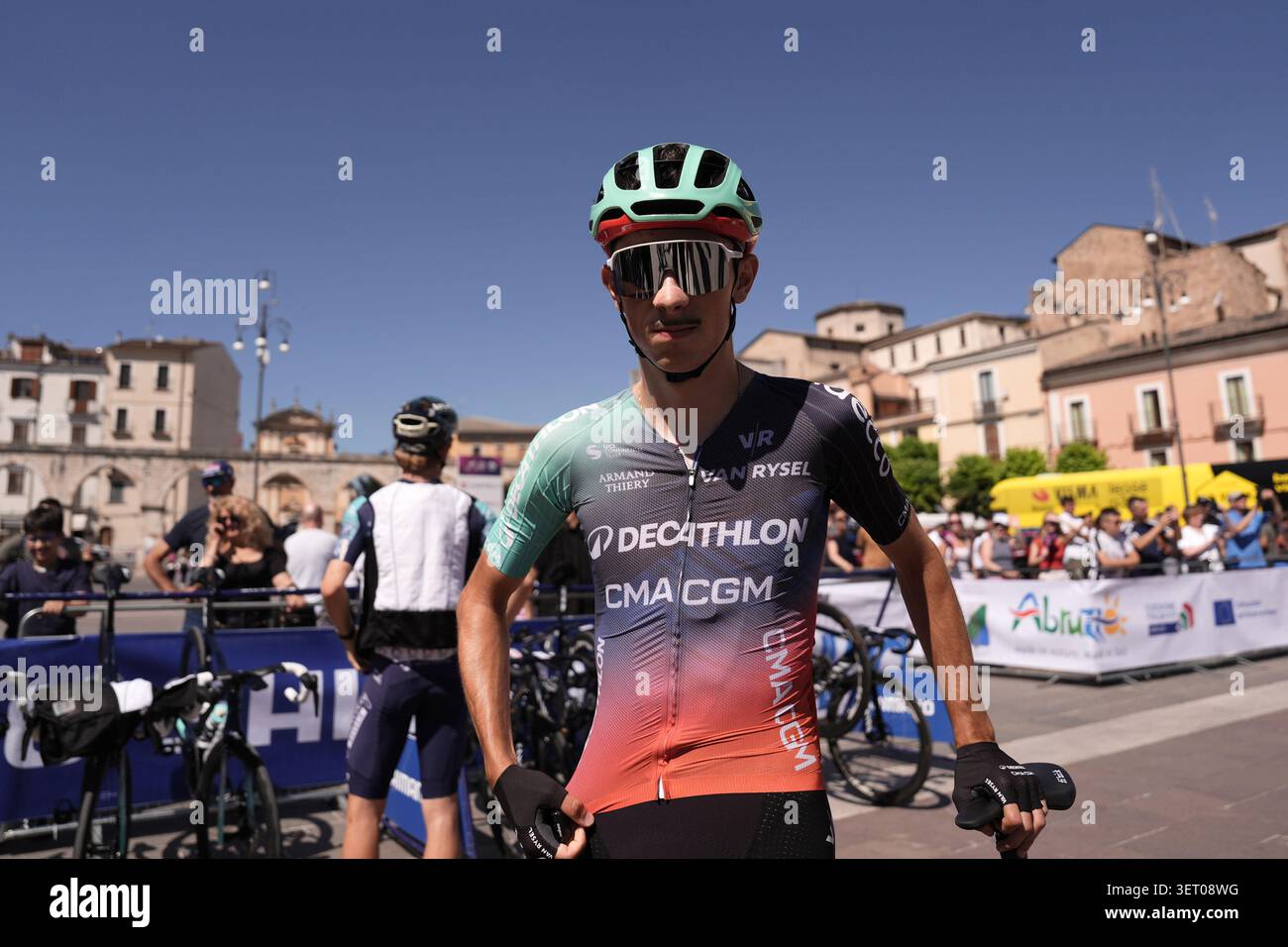 France's Rémi Arsac of Decathlon CMA CGM Development Team during Stage ...