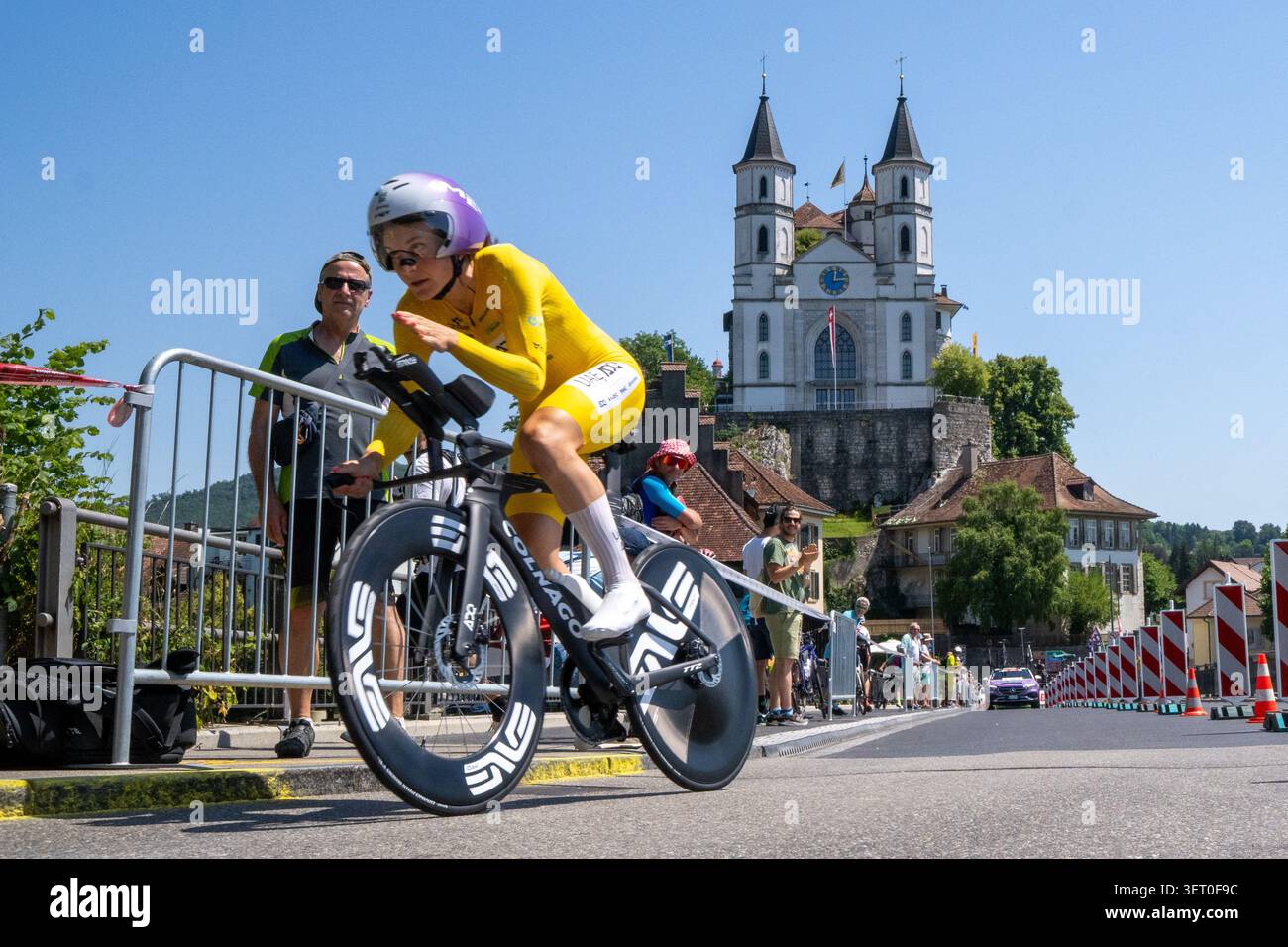 AARBURG, SWITZERLAND - JUNE 20: Elisa Longo Borghini of Italy and UAE ...