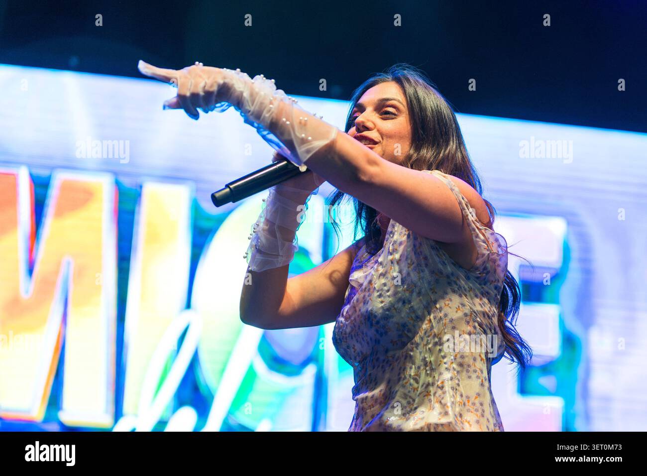 Music Concert - Amiche del Roma Pride Margherita Vicario performs the ...