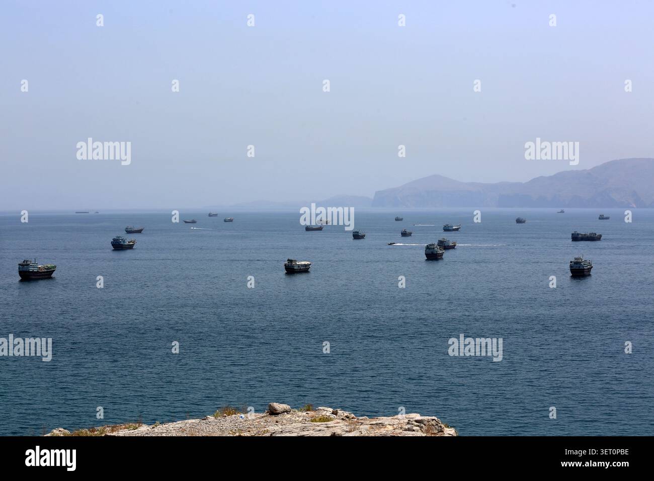 (260620) -- KHASAB, June 20, 2026 (Xinhua) -- This photo taken on June ...