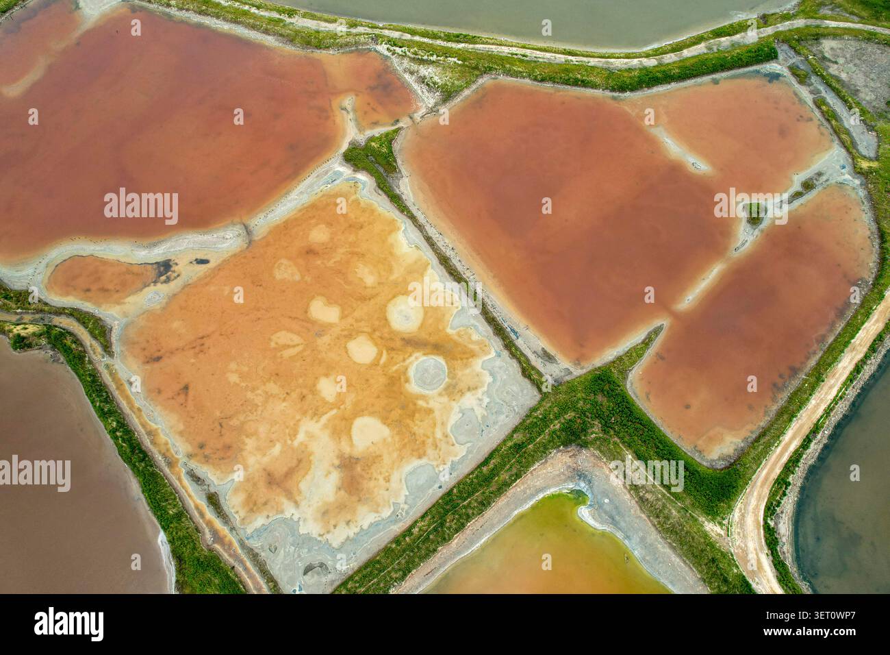 YUNCHENG, CHINA - JUNE 20, 2026 - The Salt Lake scenery captured in ...