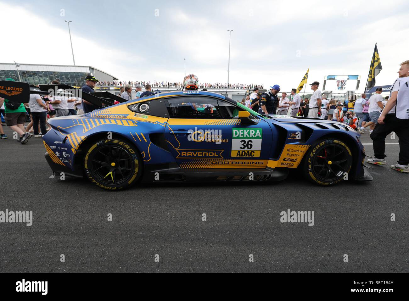 Arjun Maini (IND/HRT Ford Racing, #36), Ford Mustang GT3 Evo, in the ...