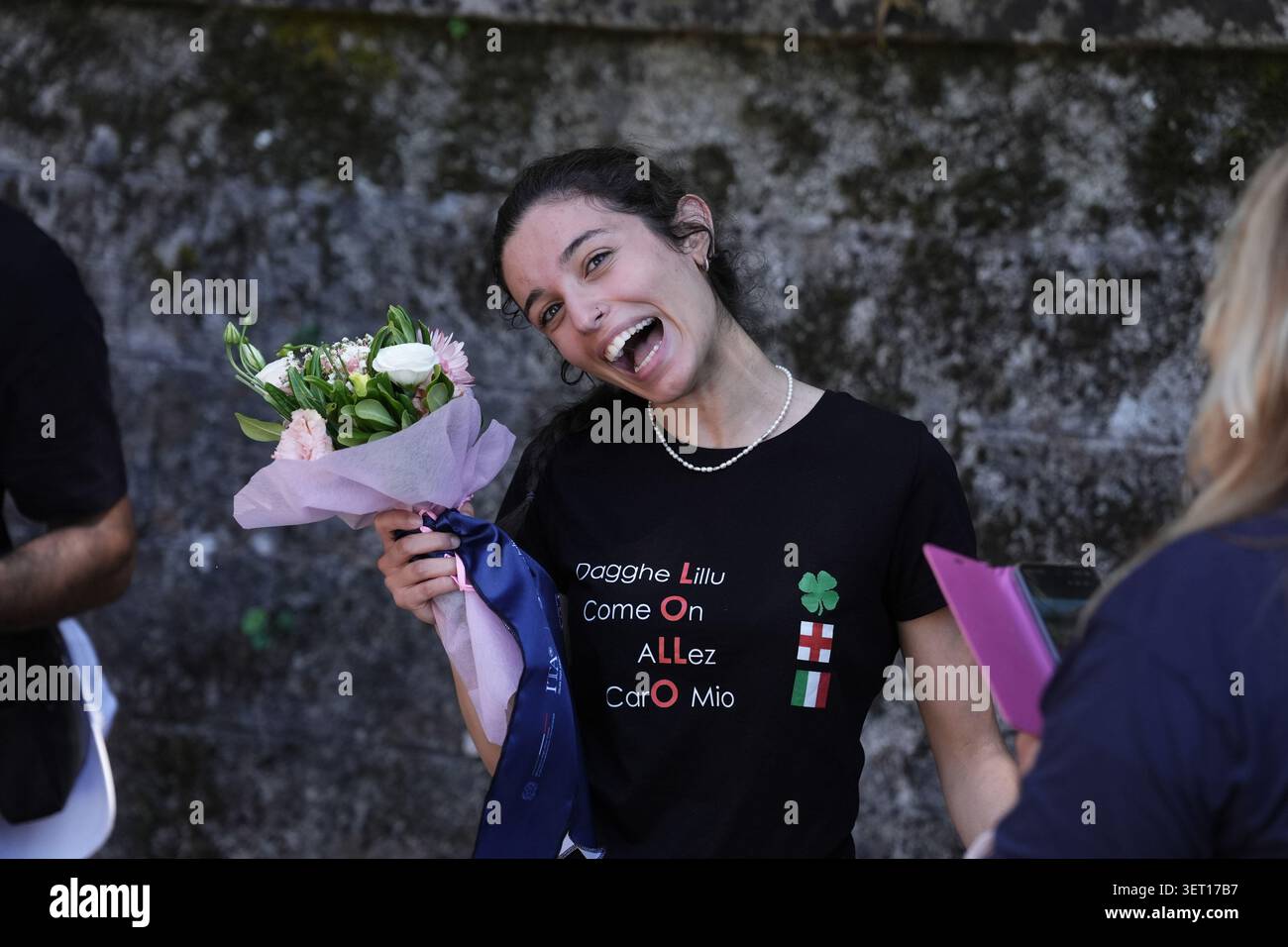 Italy's Lorenzo Mark Finn of Red Bull - Bora - Hansgrohe Rookies fiance ...