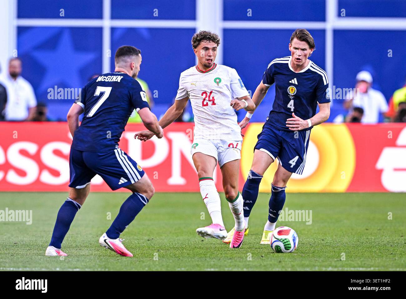 Morocco's Neil EL AYNAOUI during the FIFA World Cup 2026, Group C match ...