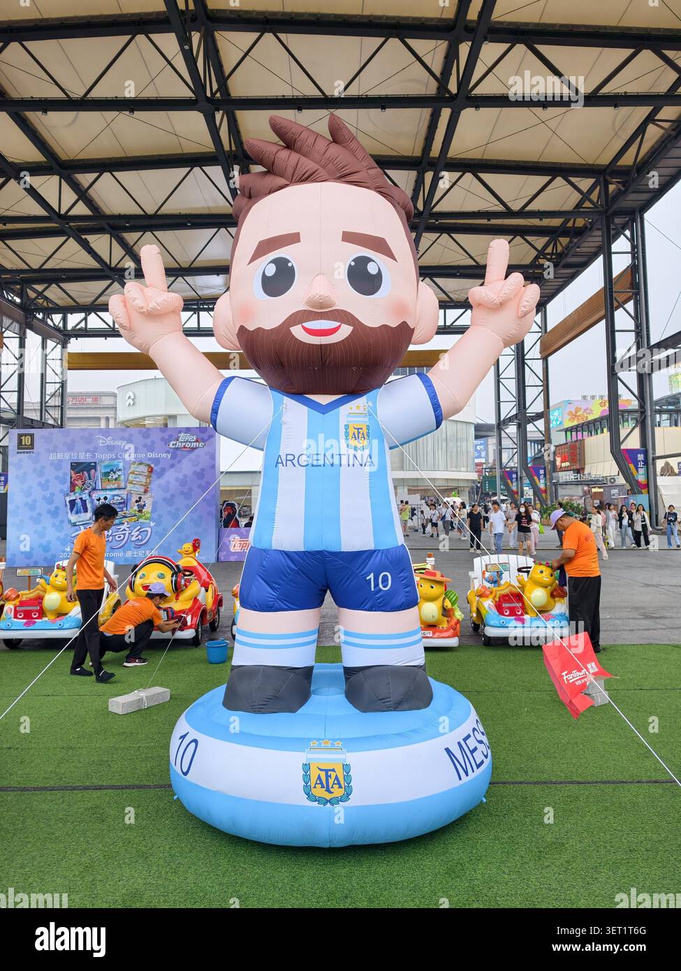 Fans purchase official 2026 FIFA World Cup merchandise at Wukesong ...