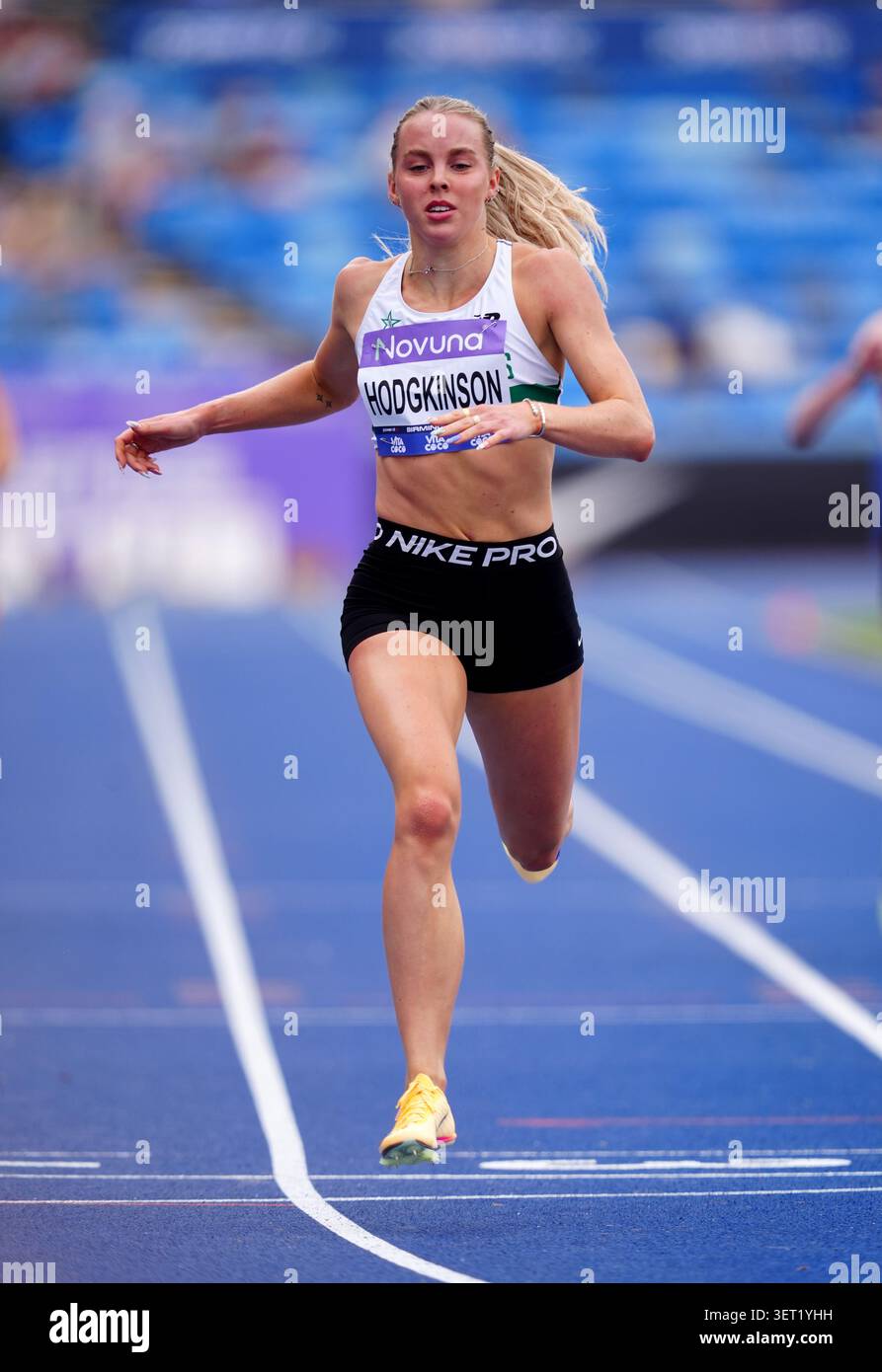 Great Britain's Keely Hodgkinson competing in the heat 3 of the Women's ...