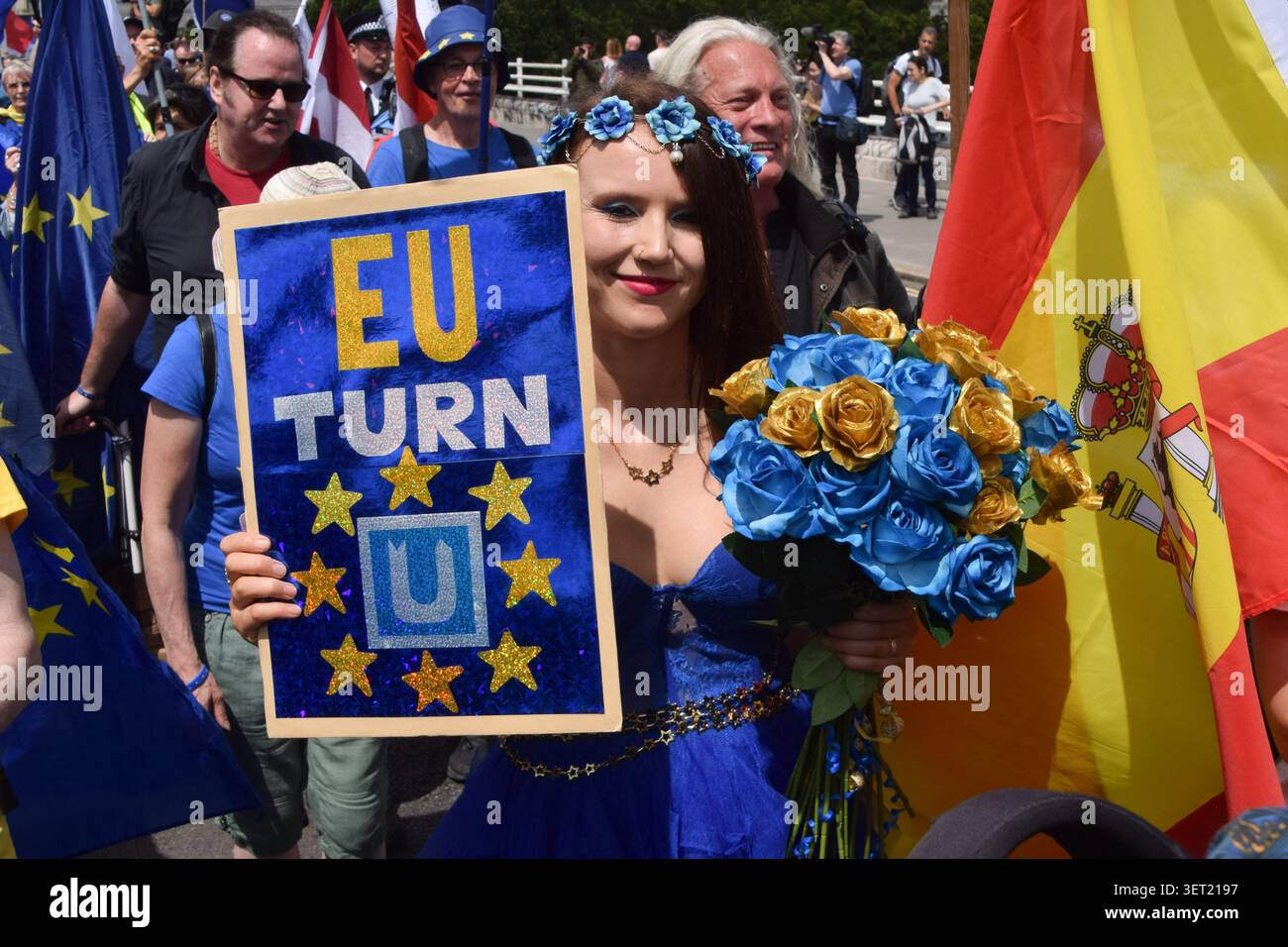 London, UK, 20th June 2026. Artist and activist Madeleina Kay takes ...