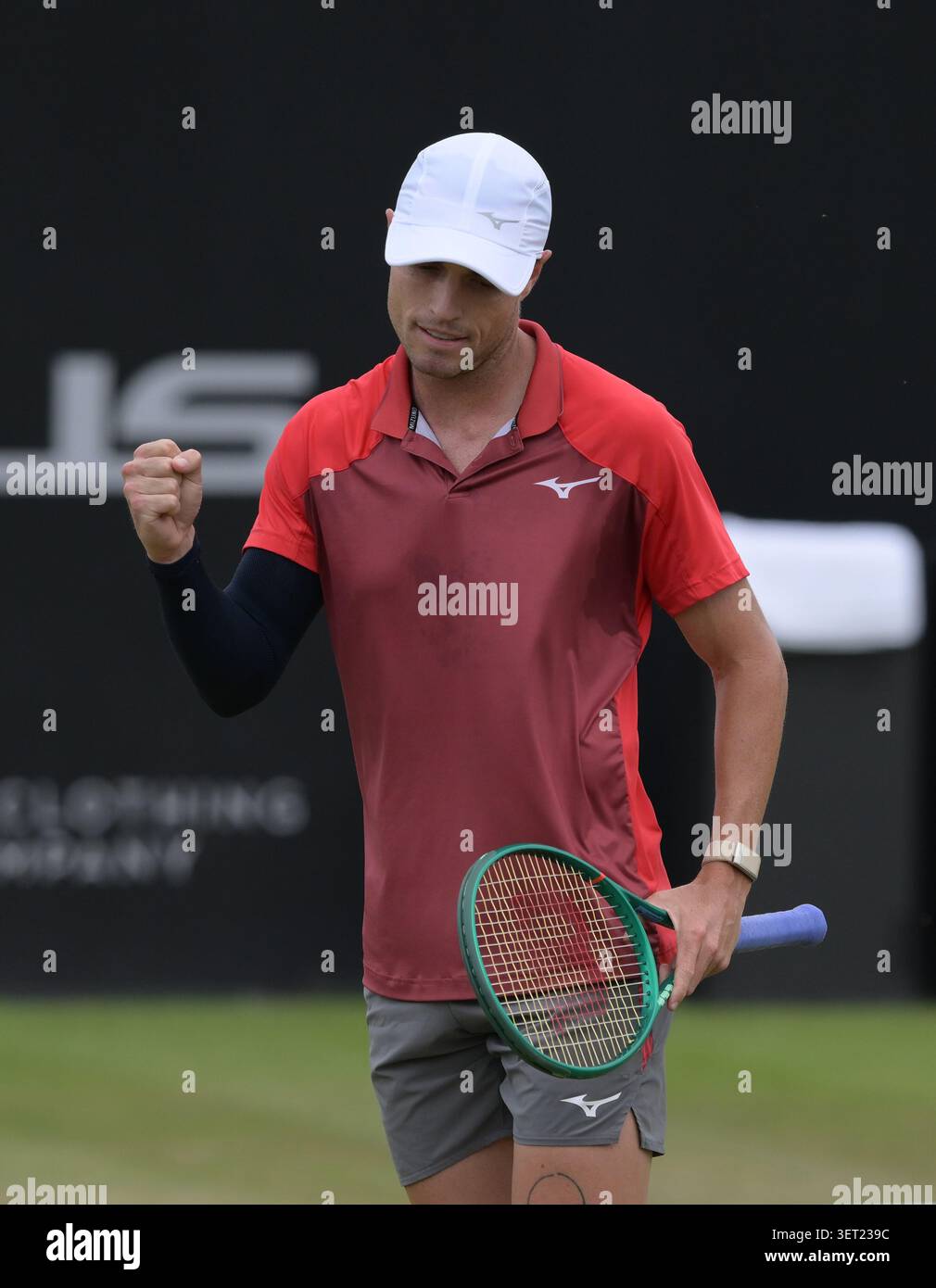 Christopher O'Connell of Australia reacts during his match against Otto ...