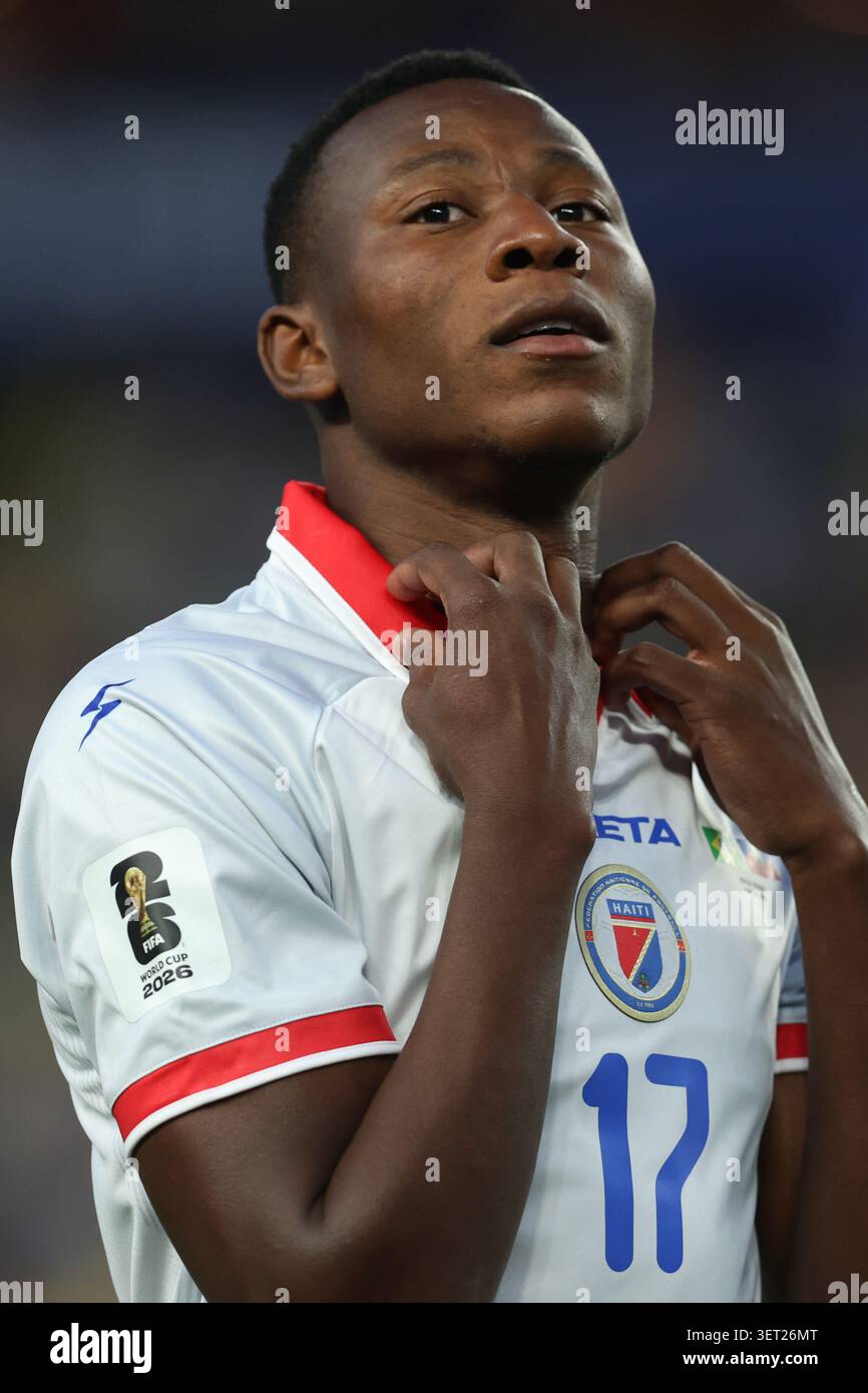 Philadelphia, USA, 19th June 2026. Danley Jean Jacques of Haiti during ...