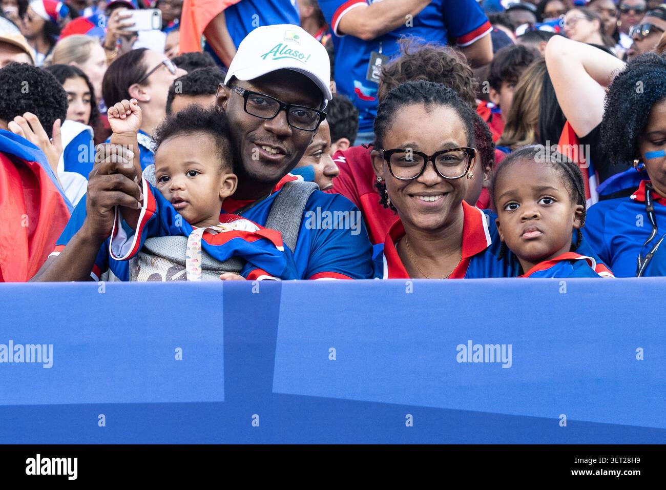 Fans of Haitian National team attend FIFA World Cup 2026 group stage ...