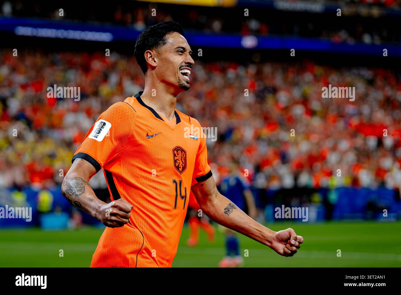 HOUSTON - Tijjani Reijnders of the Netherlands during the 2026 World ...