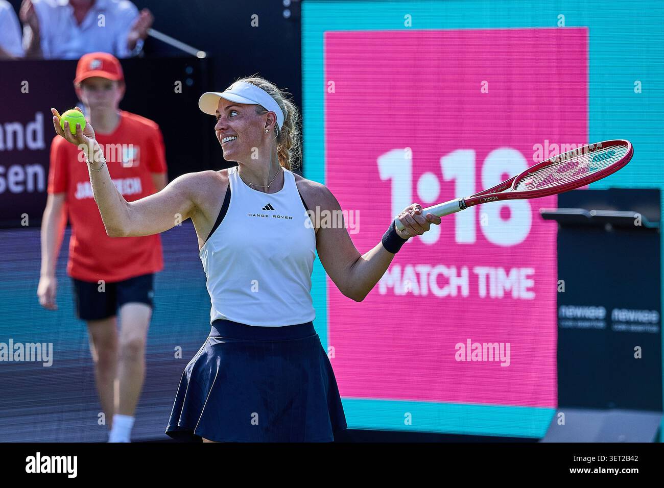 20 June 2026, Hesse, Bad Homburg: Tennis: Bad Homburg Open, A. Kerber's ...