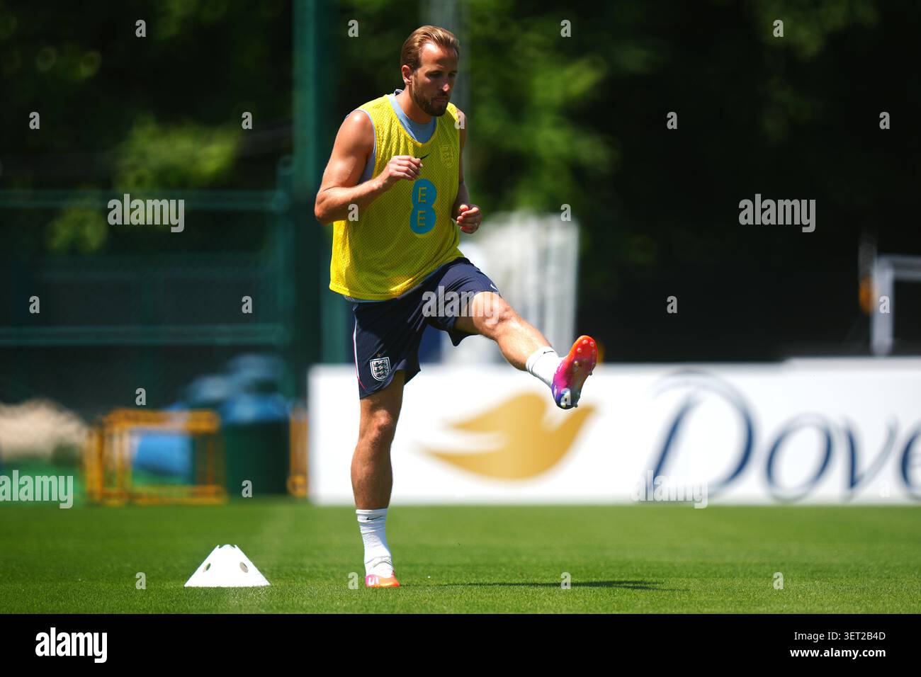 England's Harry Kane during a training session at Swope Soccer Village ...