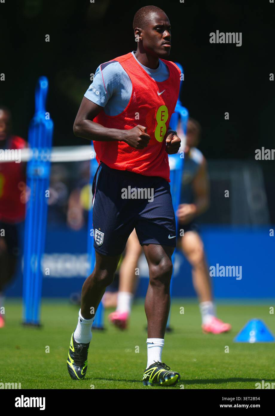 England's Marc Guehi during a training session at Swope Soccer Village ...