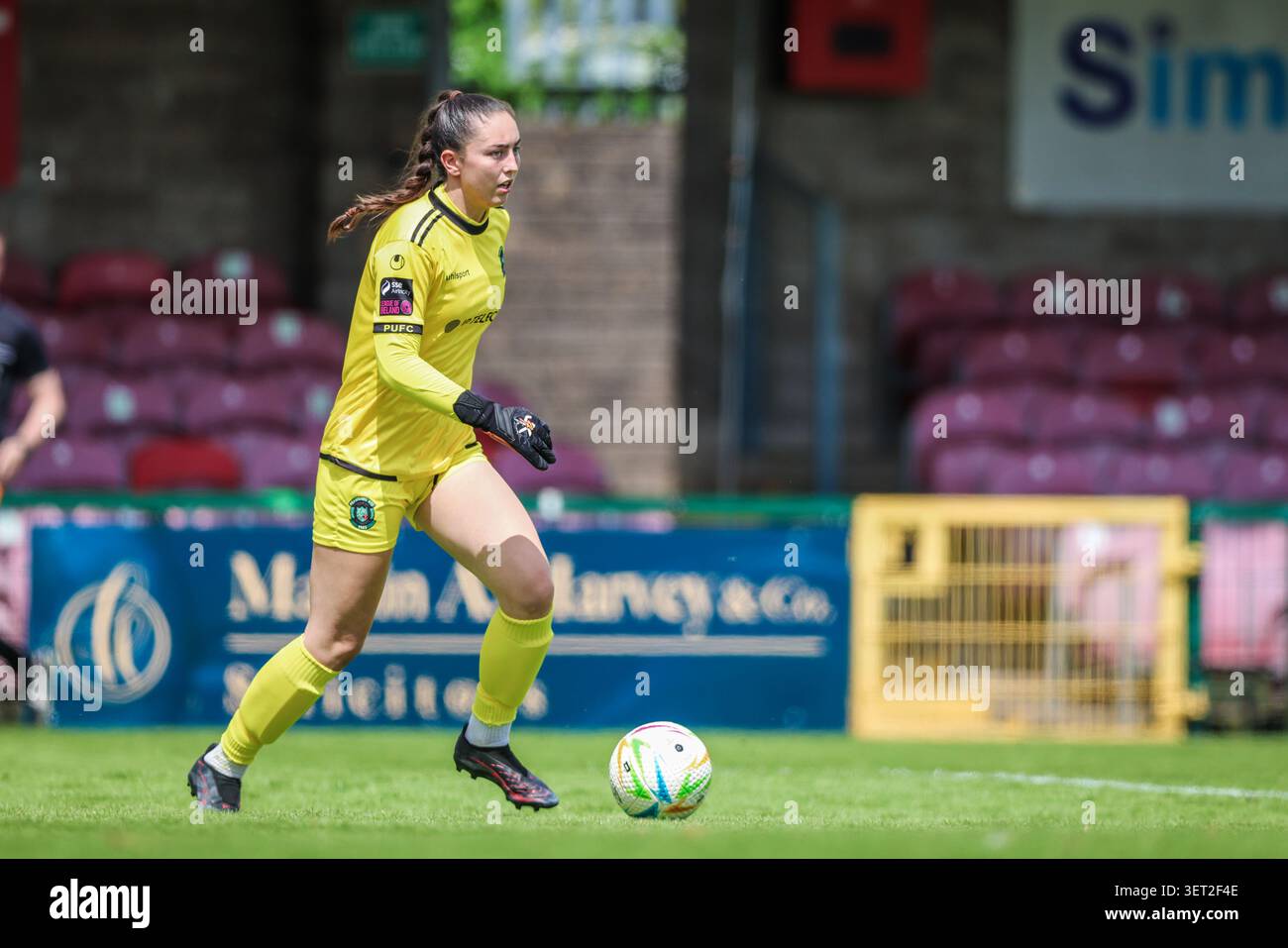 Ciara Glackin of Peamount United during the League of Ireland Women’s ...