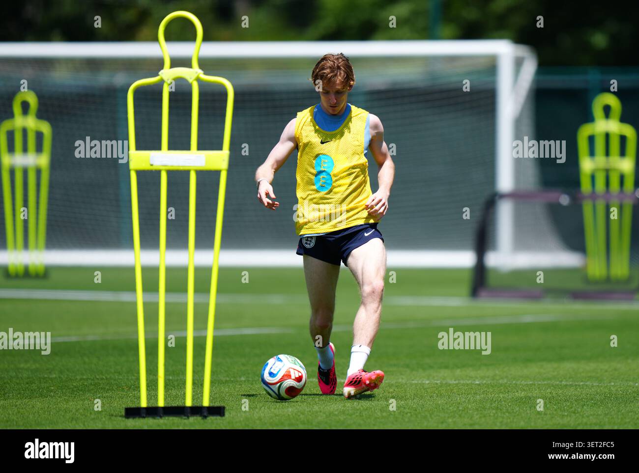 England's Anthony Gordon during a training session at Swope Soccer ...