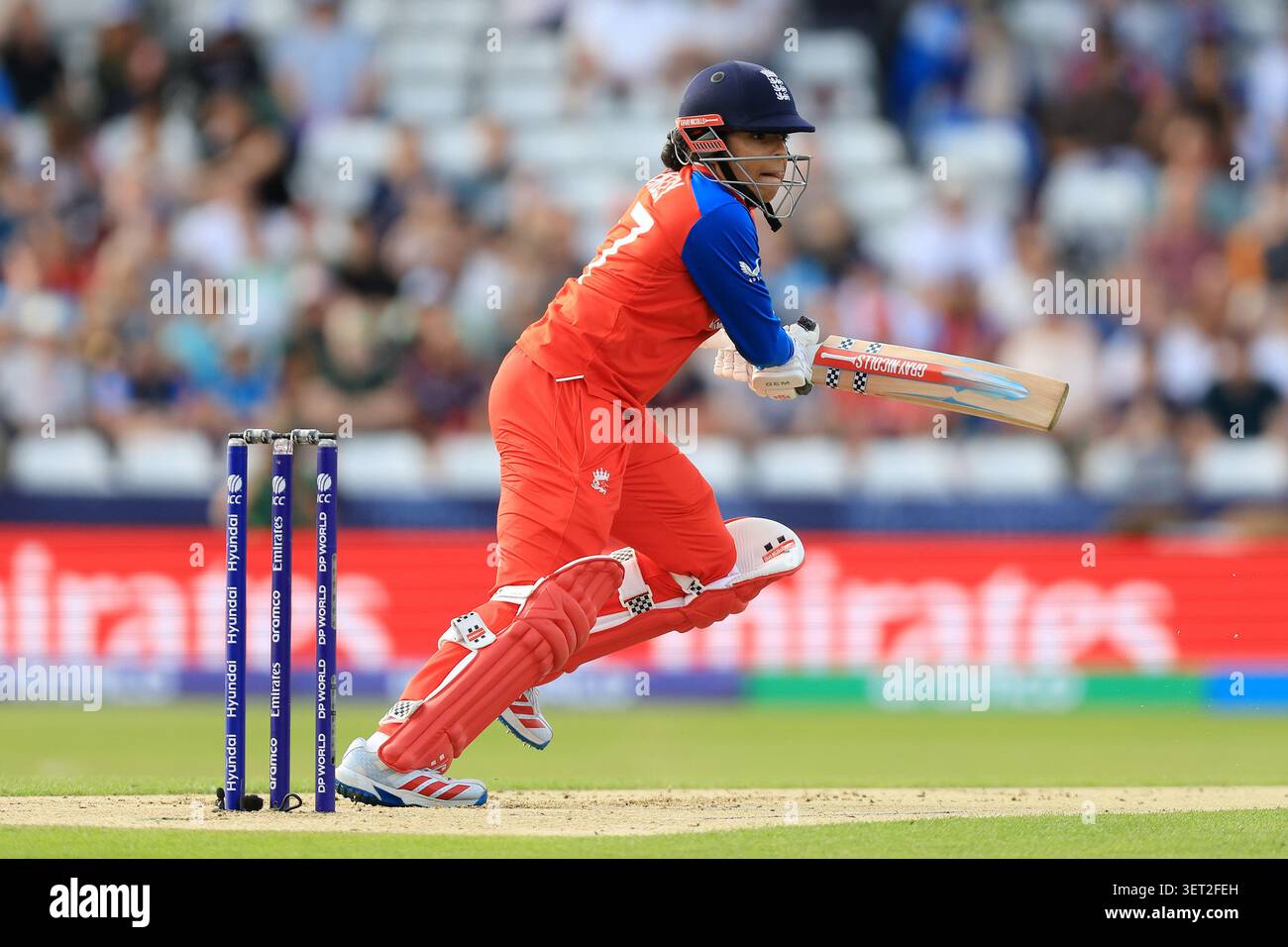 England's Sophia Dunkley running during the ICC Women's T20 World Cup ...