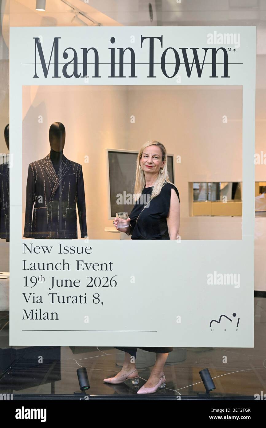 Benedetta Ceppi Milan Fashion Week - Men S/S 2027 Launch Event For The ...