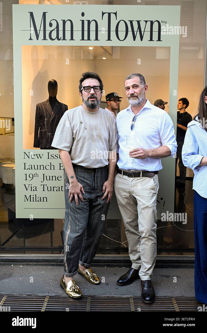 Giuseppe Ceccarelli , Fabio Gibellino Milan Fashion Week - Men S/S 2027 ...