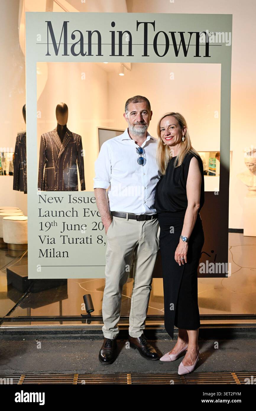 Fabio Gibellino , Benedetta Ceppi Milan Fashion Week - Men S/S 2027 ...