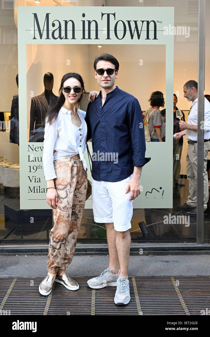 Martina Arduino , Marco Agostino , Fabio Gibellino Milan Fashion Week ...