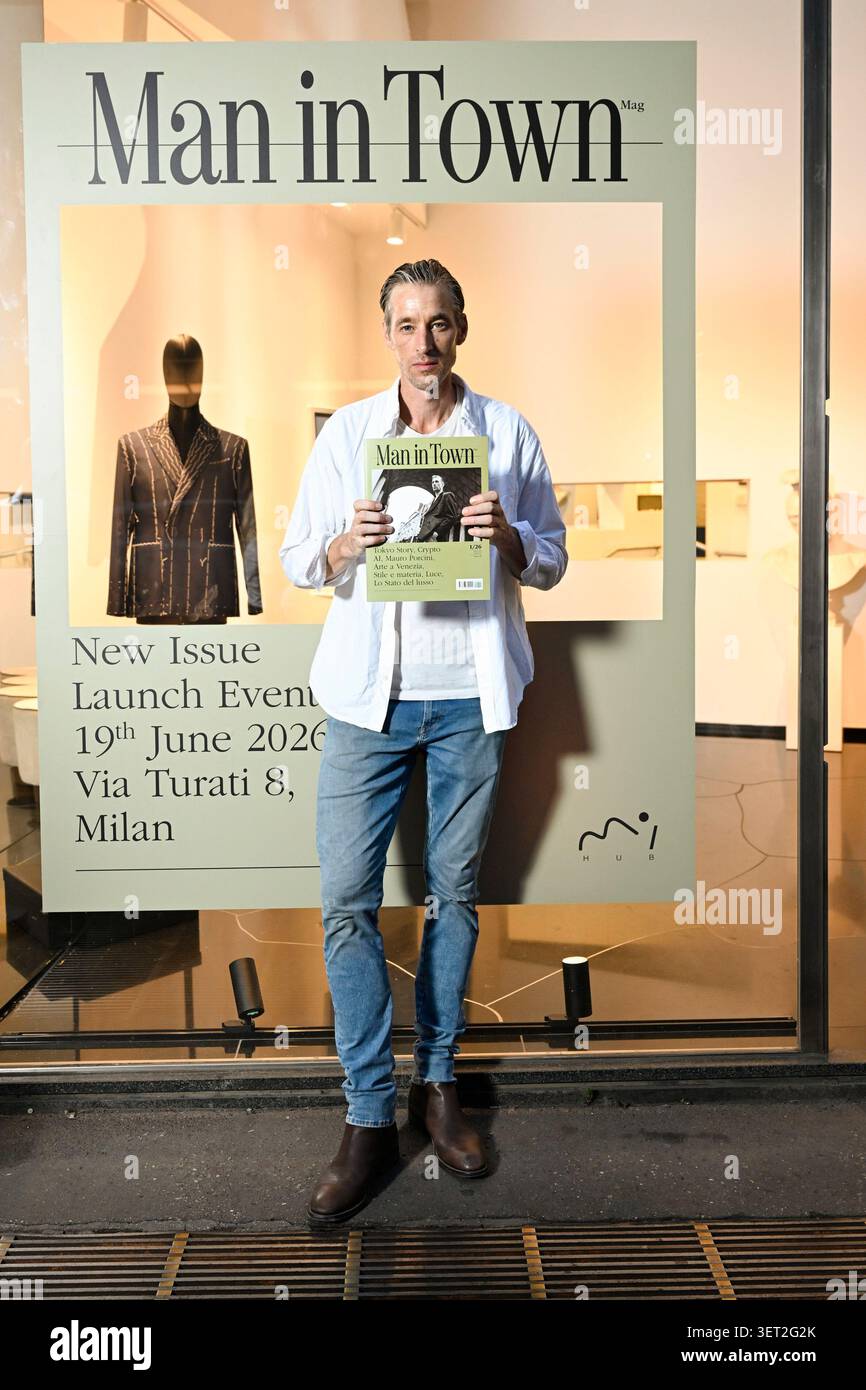 Joel Frampton Milan Fashion Week - Men S/S 2027 Launch Event For The ...