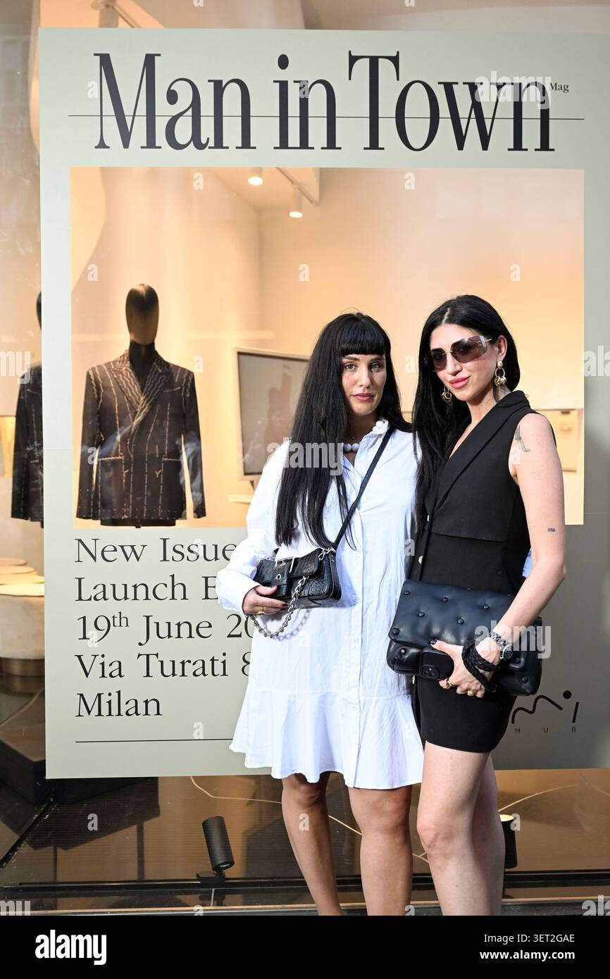 Manu Perrin , Chiara De Luca Milan Fashion Week - Men S/S 2027 Launch ...