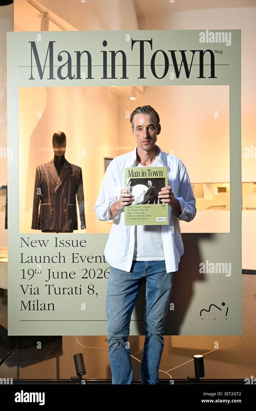 Joel Frampton Milan Fashion Week - Men S/S 2027 Launch Event For The ...