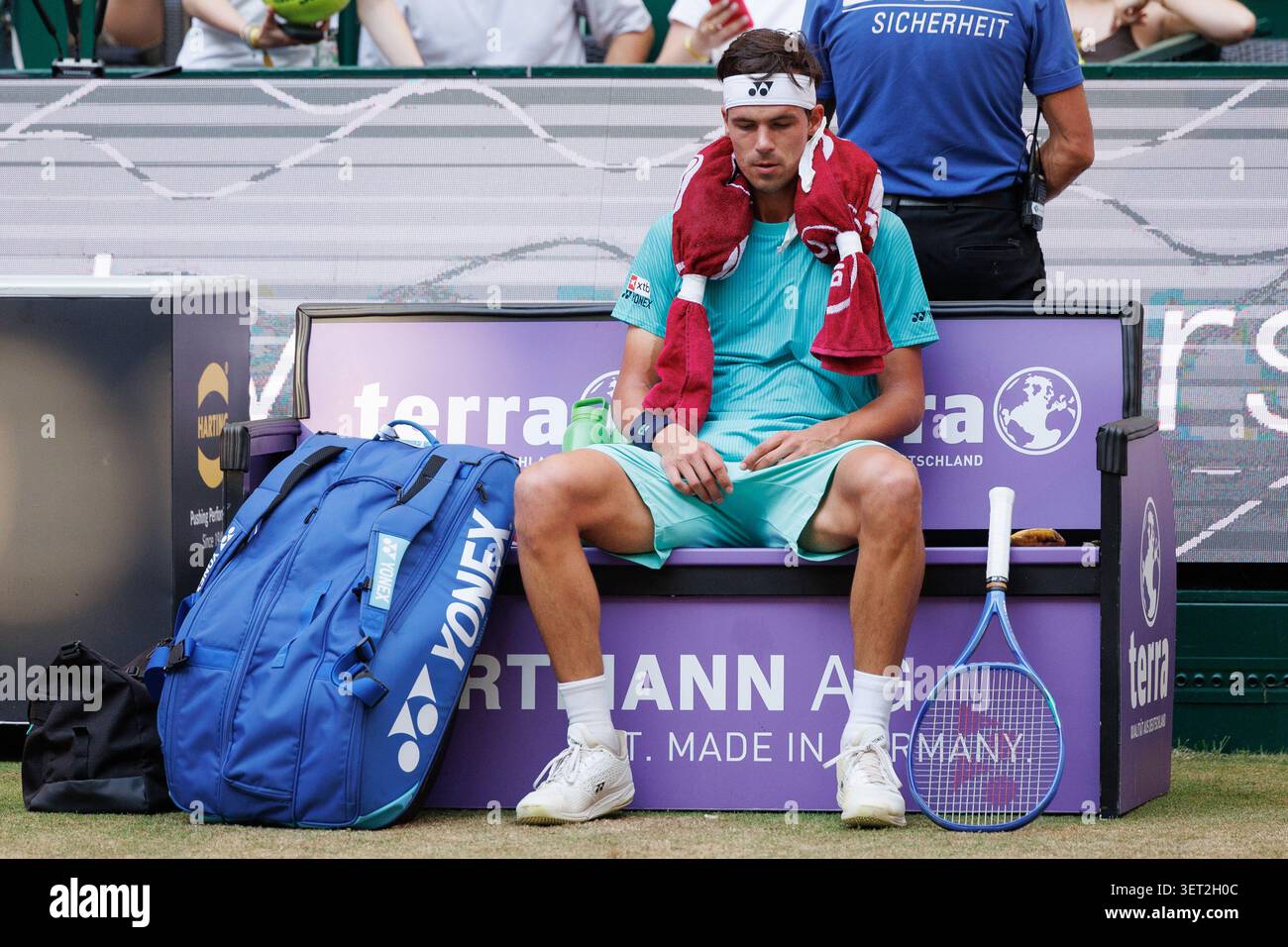 20 June 2026, North Rhine-Westphalia, Halle (Westfalen): Tennis: ATP ...