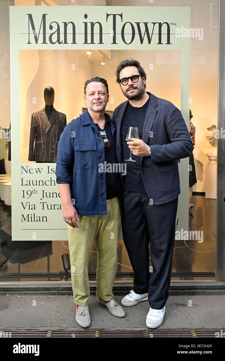 Peter Cardona , Massimo Pozzi Chiesa Milan Fashion Week - Men S/S 2027 ...