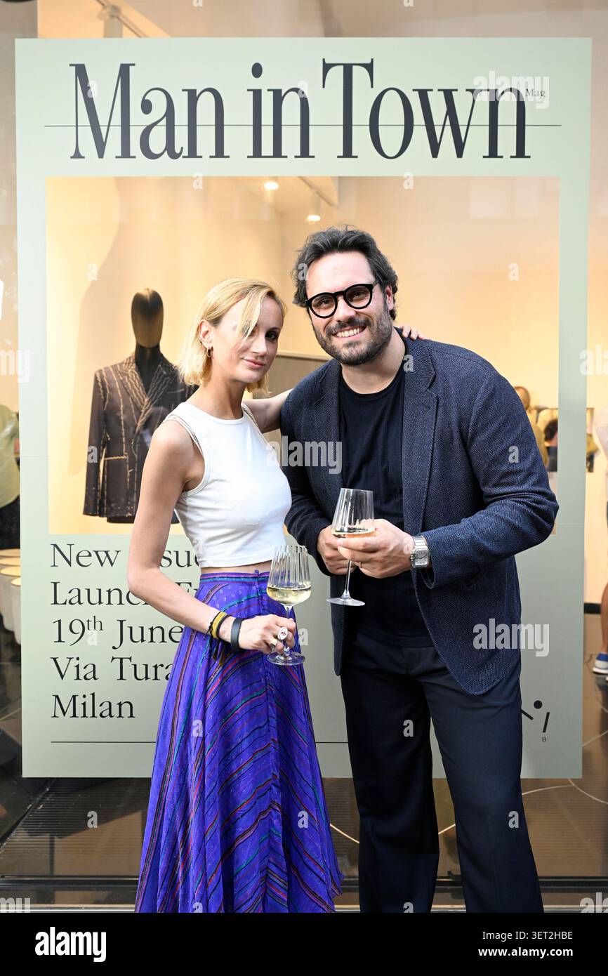 Angelica Gancia , Massimo Pozzi Chiesa Milan Fashion Week - Men S/S ...